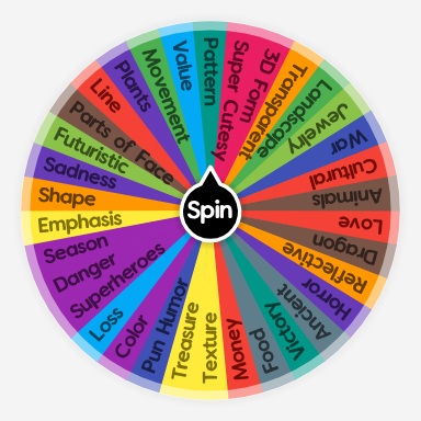 Art Subject Ideas | Spin the Wheel - Random Picker