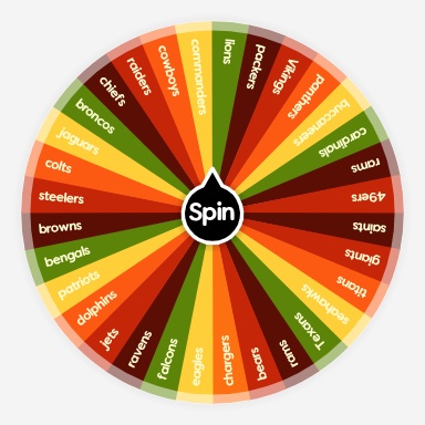 NFL teams | Spin the Wheel - Random Picker