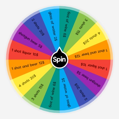 intox drinking wheel | Spin The Wheel - Random Picker