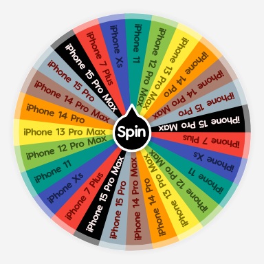 Copy of Free iPhone Giveaways | Spin the Wheel - Random Picker