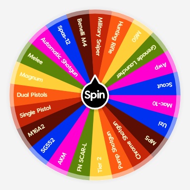 Weapons Random Wheels | Spin the Wheel - Random Picker