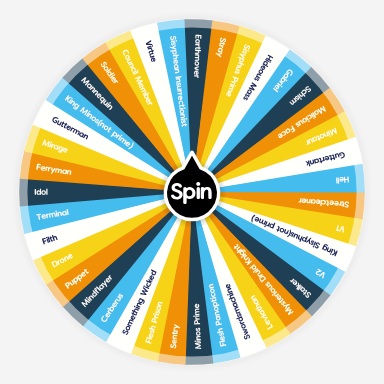 🩸(almost) every ultrakill character🩸 | Spin the Wheel - Random Picker
