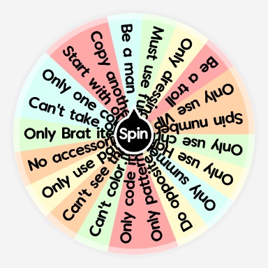 DTI Challenge spinner | Spin The Wheel - Random Picker
