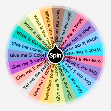 Revision | Spin the Wheel - Random Picker