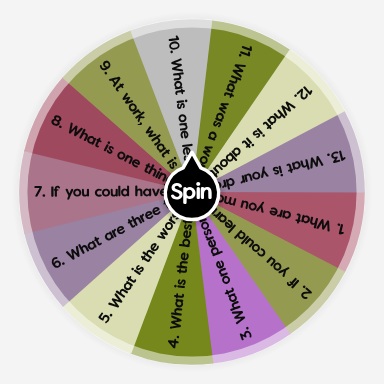 The Job Wheel by NSRF | Spin the Wheel - Random Picker