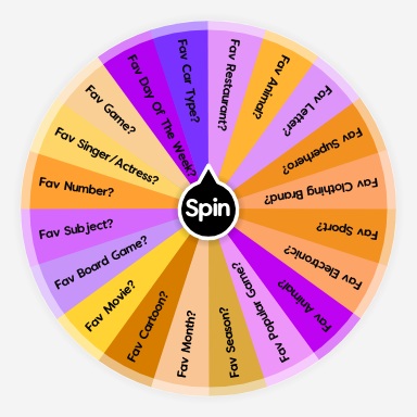 QUESTIONS!!!! | Spin the Wheel - Random Picker