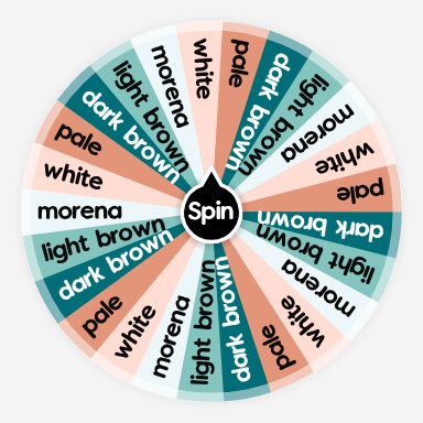 skin color | Spin the Wheel - Random Picker