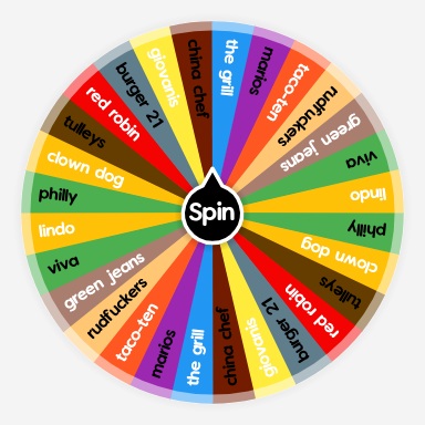 Where to Eat-Fast Food | Spin the Wheel - Random Picker