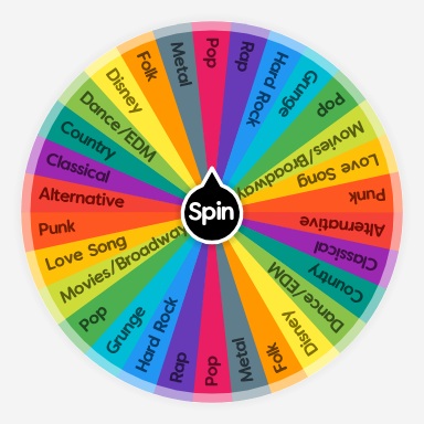 Music Genres | Spin the Wheel - Random Picker