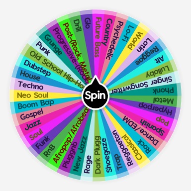 Music Genres | Spin the Wheel - Random Picker