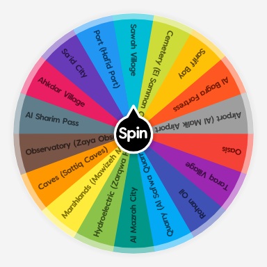 Call Of Duty: Warzone (Where to land) | Spin The Wheel - Random Picker