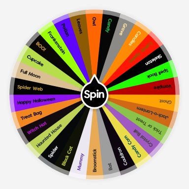 Halloween BINGO | Spin the Wheel - Random Picker