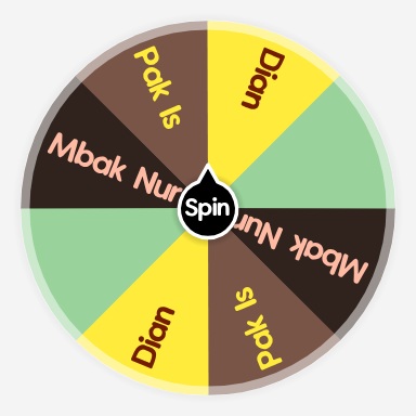 Arisan Tukin 6 | Spin the Wheel - Random Picker