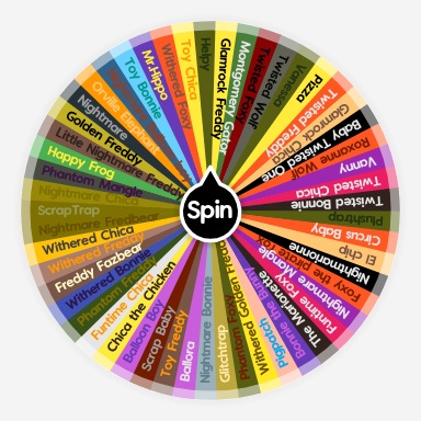 Fnaf Characters | Spin the Wheel - Random Picker