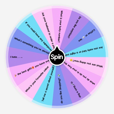 When You're Bored... | Spin the Wheel - Random Picker