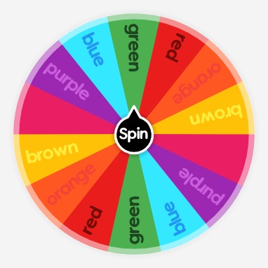 Colors | Spin the Wheel - Random Picker