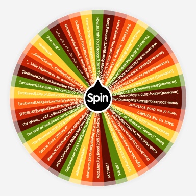 \List of my movies | Spin the Wheel - Random Picker