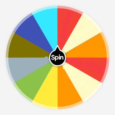 Chair's choice | Spin the Wheel - Random Picker