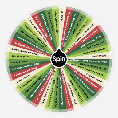 Christmas Movies | Spin the Wheel - Random Picker