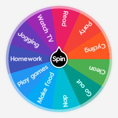 Copy of Afternoon activity (example) | Spin the Wheel - Random Picker