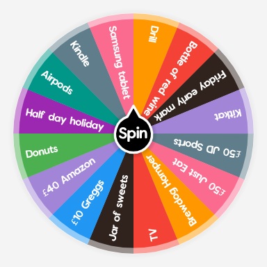Specials Prize Wheel | Spin The Wheel - Random Picker