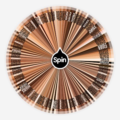 🧑🏾‍🦱OC Skin Colour Wheel👩🏼‍🦰 | Spin The Wheel · Random Picker