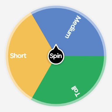 Heights For OC's | Spin the Wheel - Random Picker