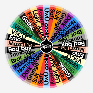 Clothing style: | Spin the Wheel - Random Picker