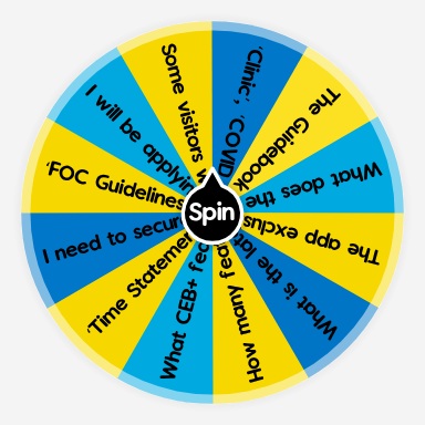 CEB+ Trivia Questions | Spin the Wheel - Random Picker