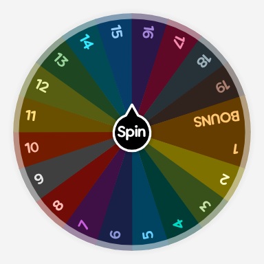 Numbers 1-30 | Spin the Wheel - Random Picker