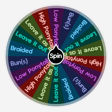 Hair Style | Spin the Wheel - Random Picker