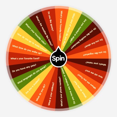 Personal Information | Spin The Wheel - Random Picker