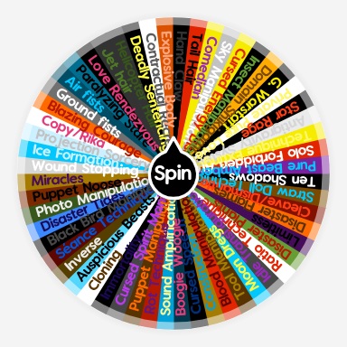 Cursed Techniques | Spin the Wheel - Random Picker