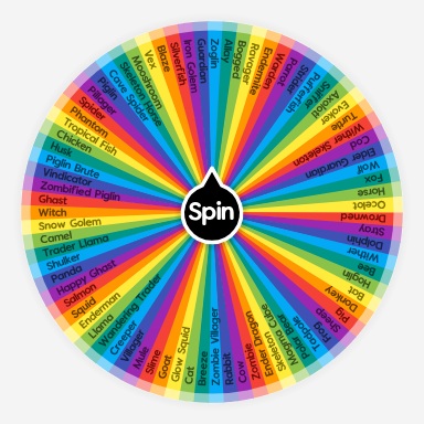 Minecraft Mobs | Spin the Wheel - Random Picker