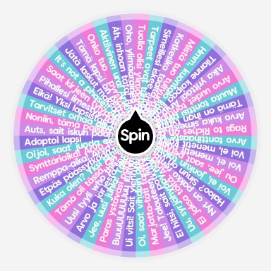 Onnenpyörä | Spin the Wheel - Random Picker