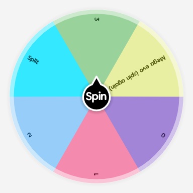 How many times can your pokemon evolve | Spin the Wheel - Random Picker