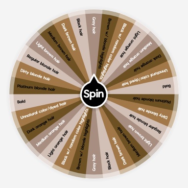 OC hair wheel🌸 | Spin the Wheel - Random Picker