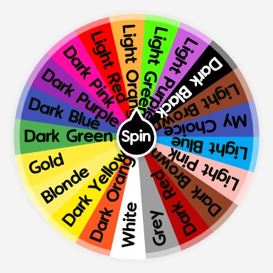 Face Accessory Color: | Spin the Wheel - Random Picker