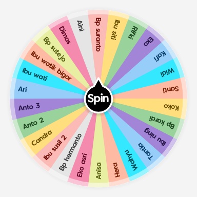 Arisan Perabotan/Uang | Spin the Wheel - Random Picker