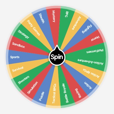 Game Genres | Spin The Wheel - Random Picker