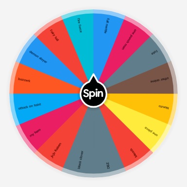 Anime wheel | Spin the Wheel - Random Picker