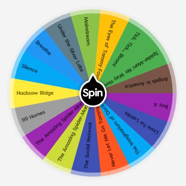 Films to watch | Spin the Wheel - Random Picker
