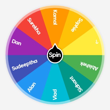 Wheel of Daily Scrum Fortune | Spin the Wheel - Random Picker