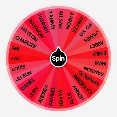 RED | Spin the Wheel - Random Picker