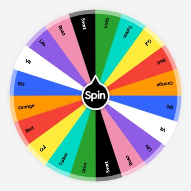 Välj färg | Spin the Wheel - Random Picker
