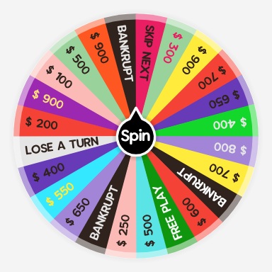 Wheel of Fortune Round 2 | Spin the Wheel - Random Picker
