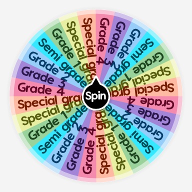 Grade | Spin the Wheel - Random Picker