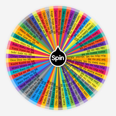 One piece devil fruits | Spin the Wheel - Random Picker