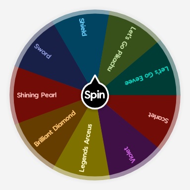 Pokemon Game | Spin the Wheel - Random Picker