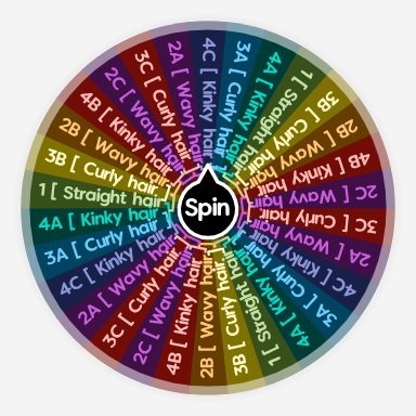 Hair types | Spin the Wheel - Random Picker